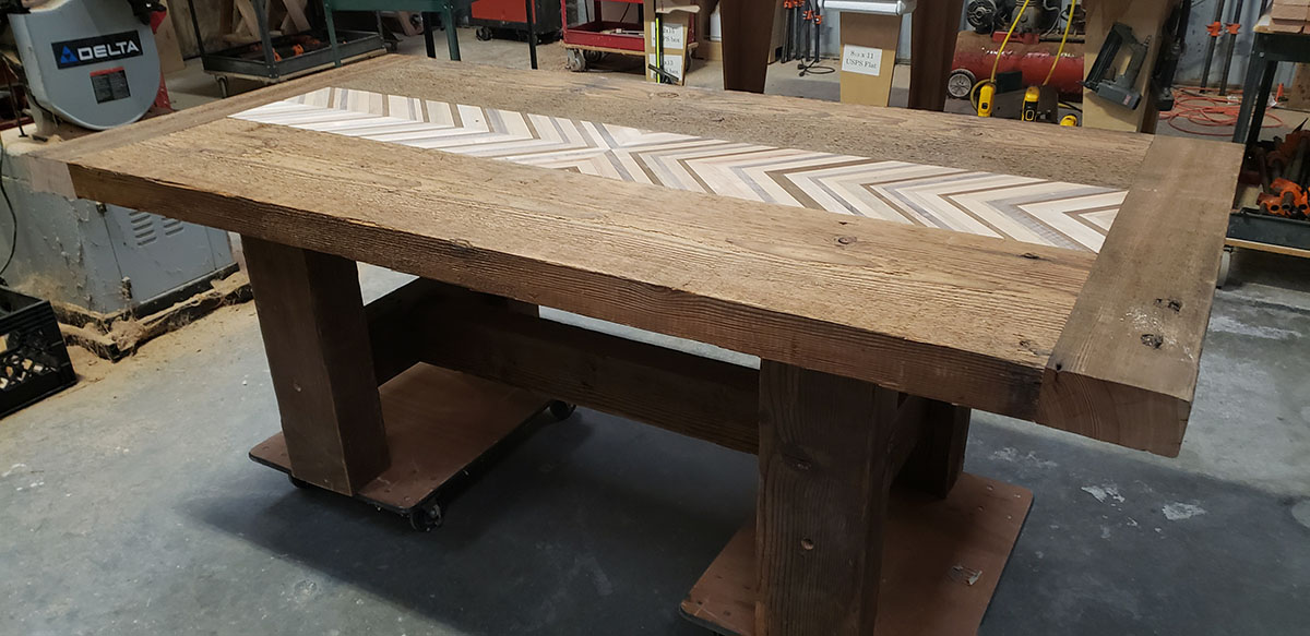 Tables — Crossroads Recycled Lumber LLC