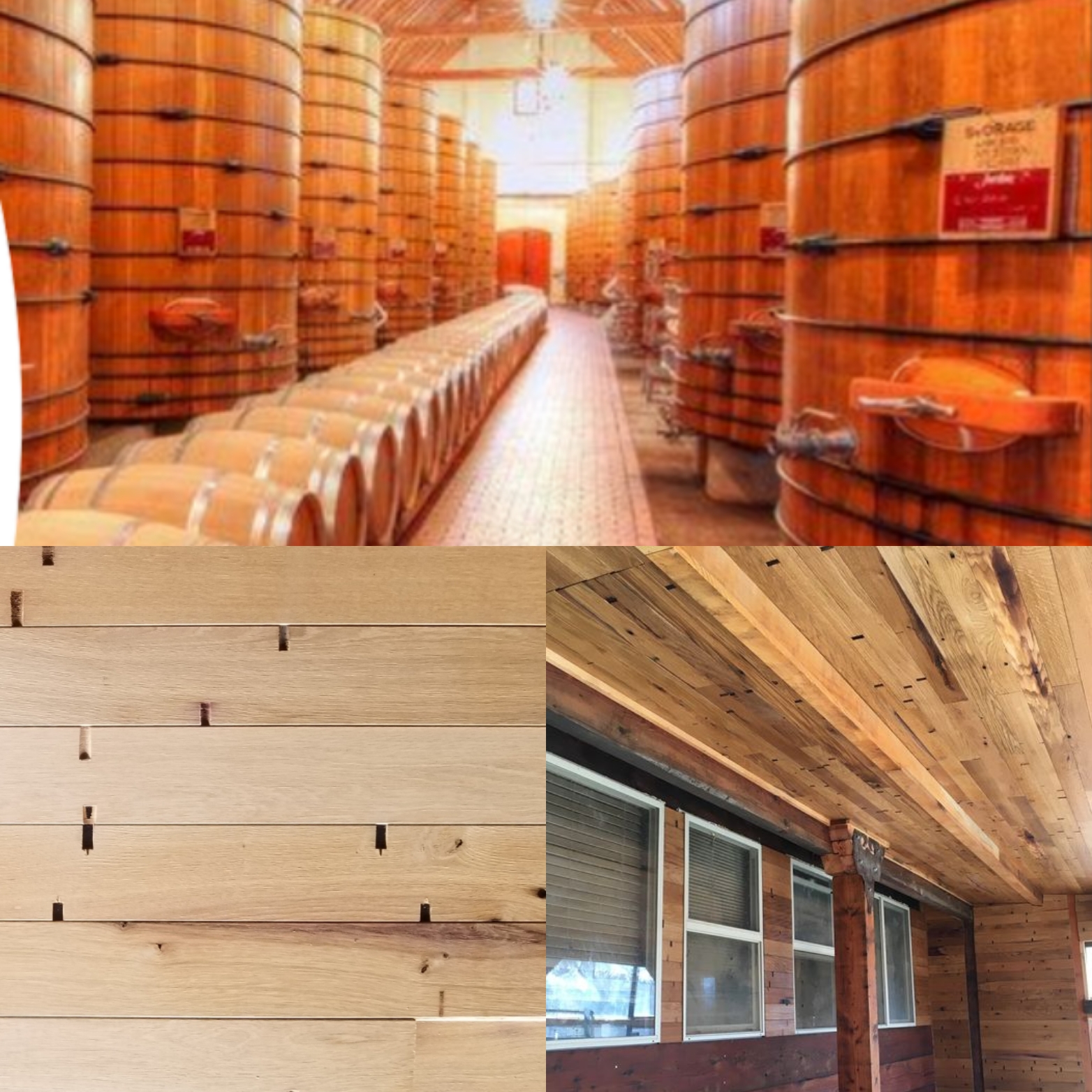 Sutter Homes Paneling — Crossroads Recycled Lumber LLC